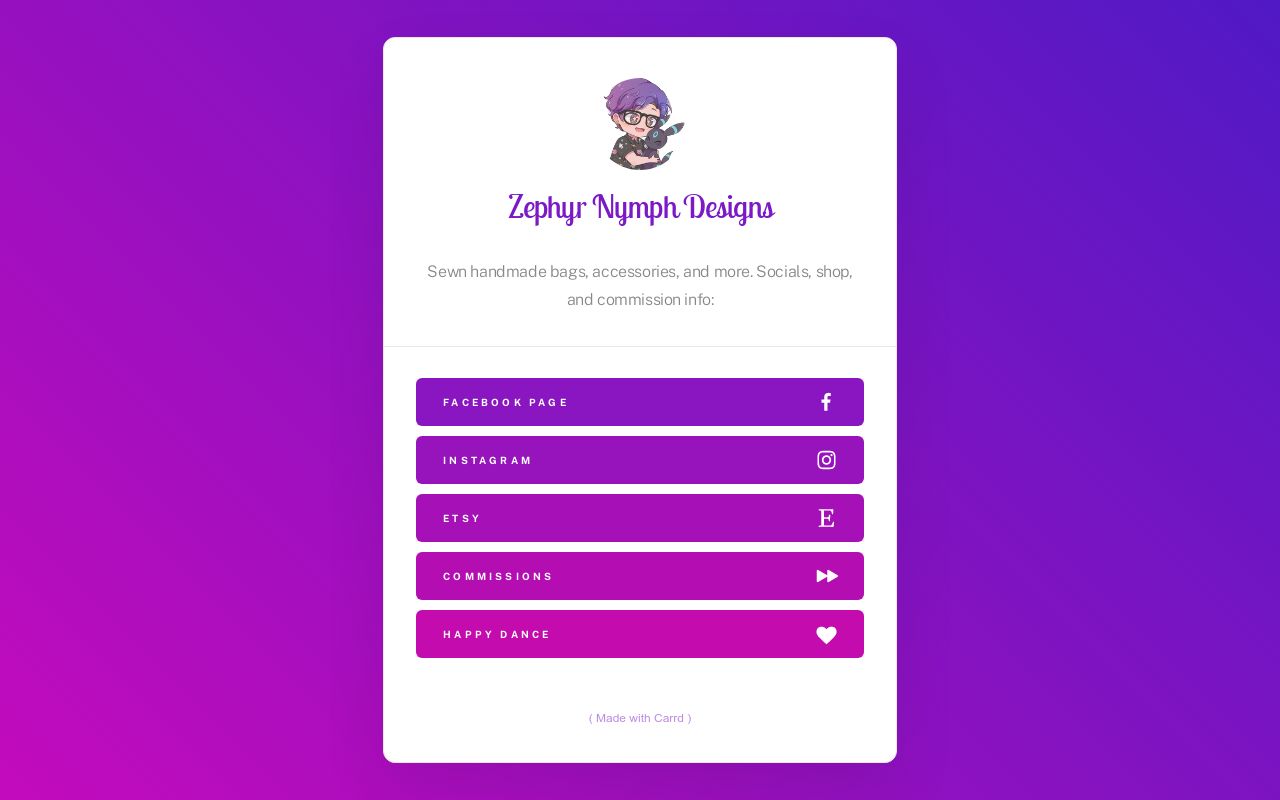 Zephyr Nymph Designs